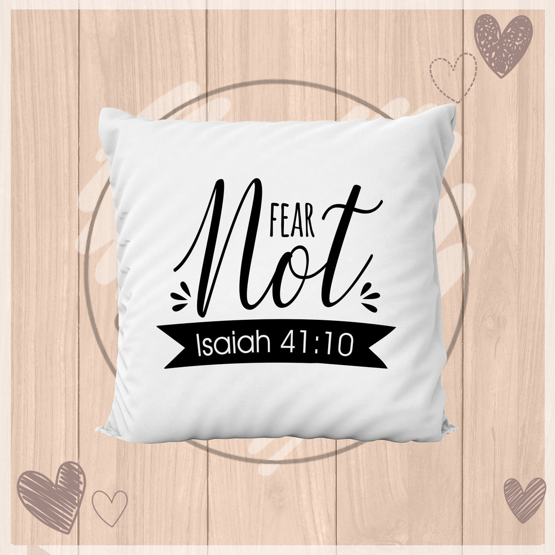 Fear Not Svg, Scripture Svg, Bible Quote Svg, Isaiah Svg, Christian ...