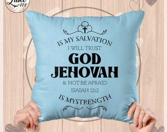 God is My Salvation Svg, Jehovah is My Strength Svg,isaiah 12:2 Svg ...