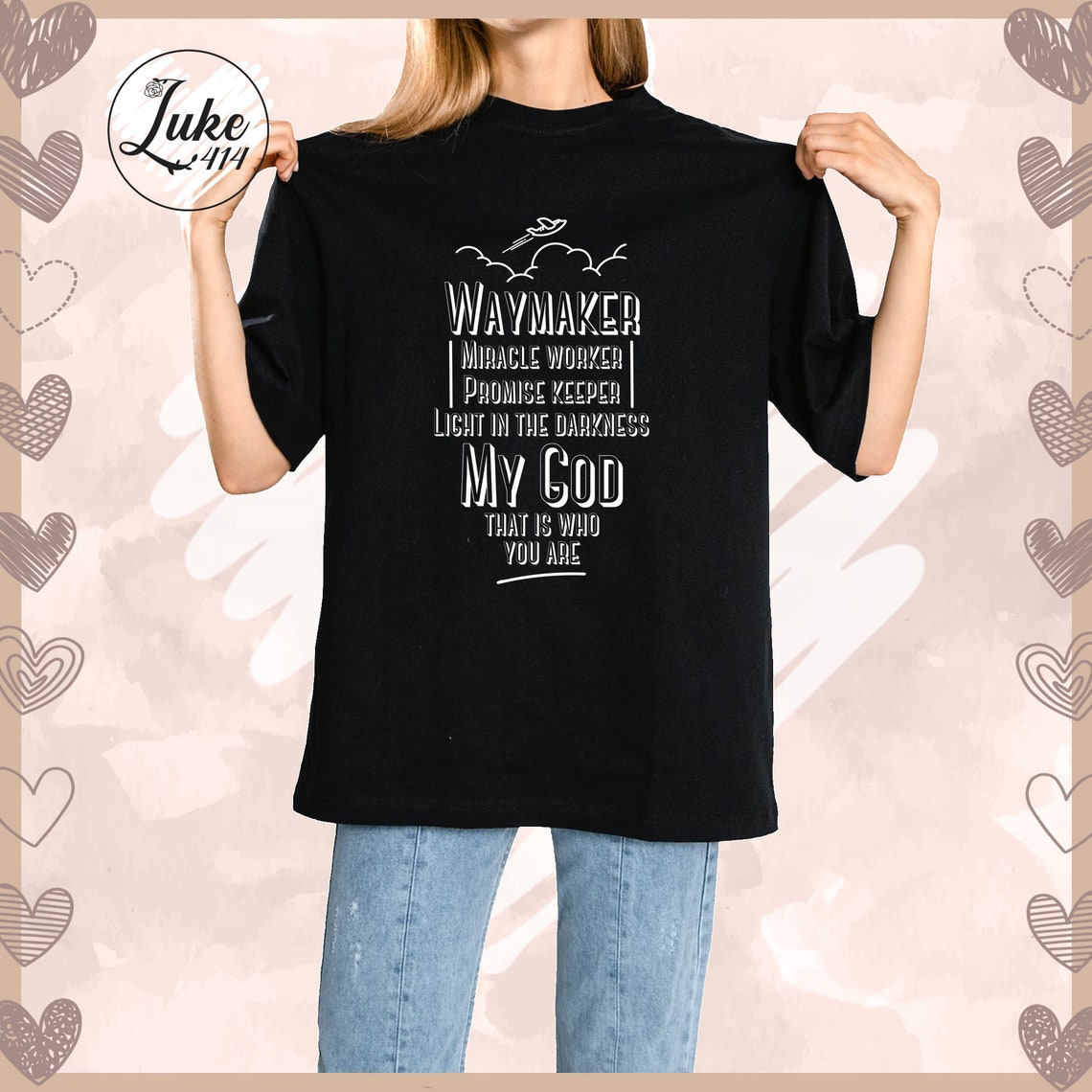 Waymaker SVG Cut File My God Svg Miracle Worker SVG - Etsy