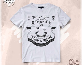 Men of Valor Svg, Armor of God, Strong and Courageous, Ephesians 6:10 ...