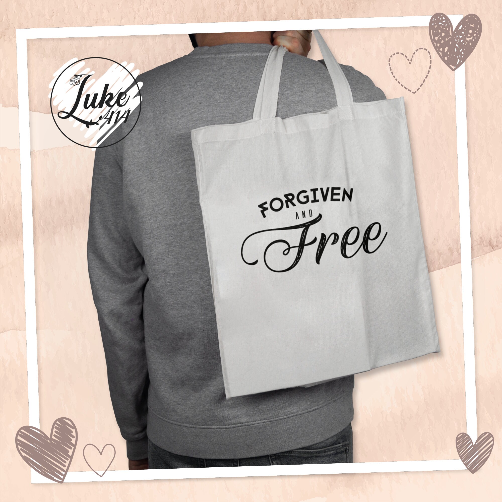 Forgiven and Free Svg, Christian Svg, Religious Svg, Faith Svg, Jesus ...