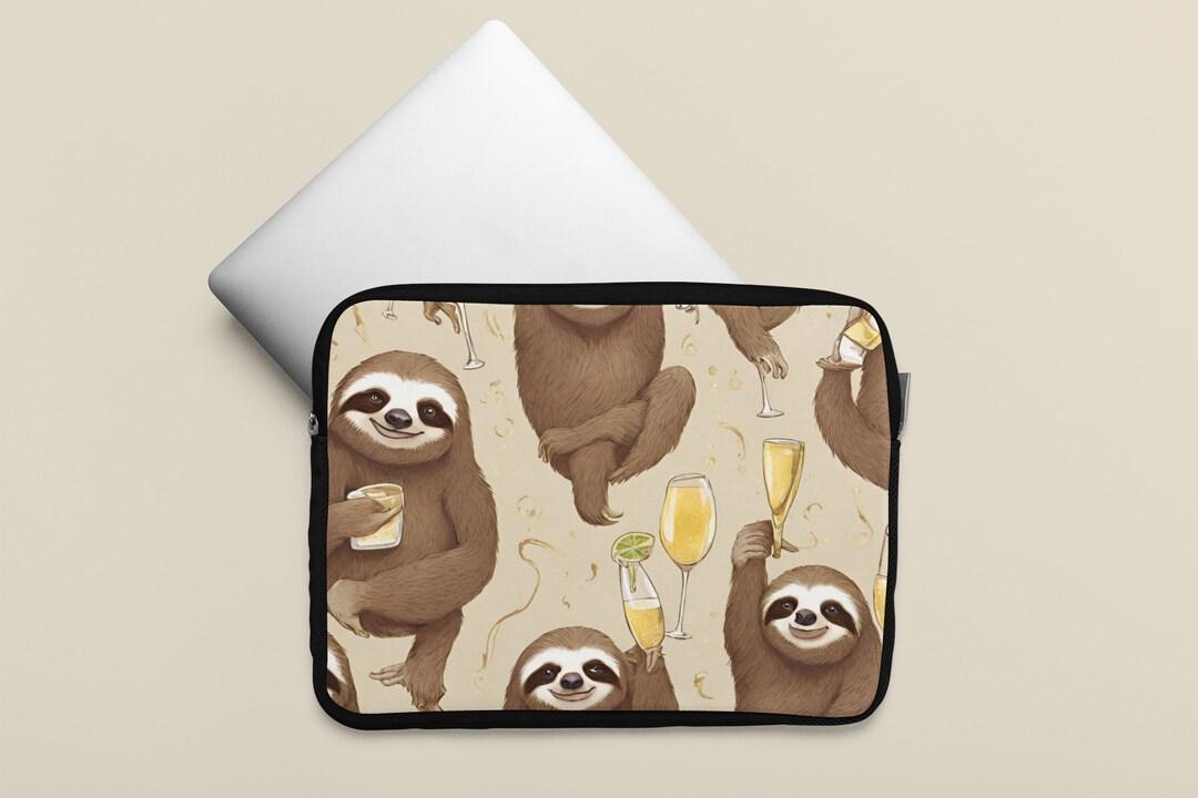 Sloths Case Bag for Laptop Tablet iPad Air and iPad Pro Prosecco ...