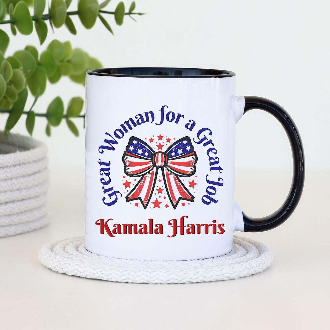 Mug Kamala Harris, Kamala 2024, 2024election, Madampresident, Coffee ...