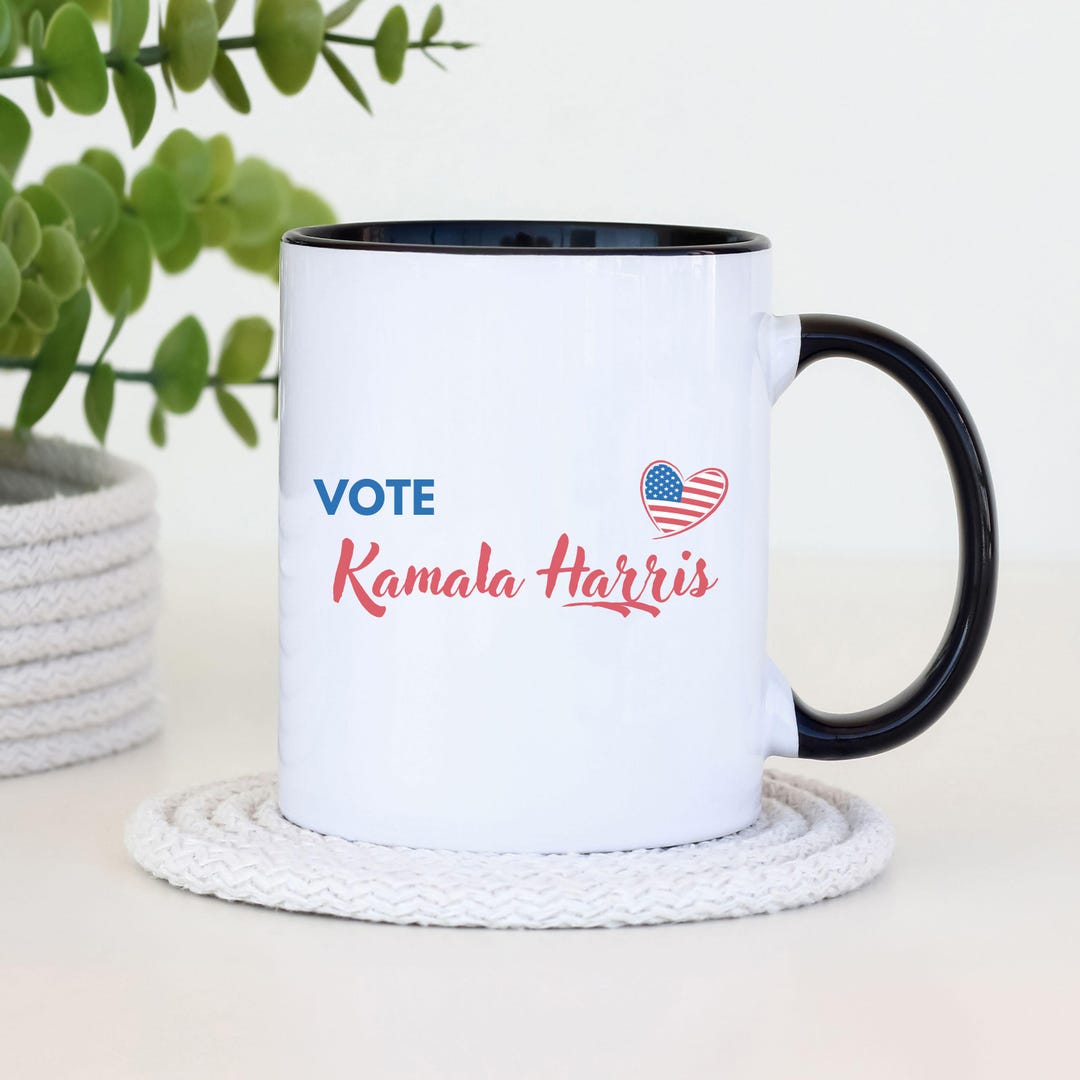 Mug Kamala Harris, Kamala 2024, 2024election, Madampresident, Coffee ...