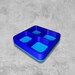 Compact 3D Printed Splendor Game Organizer Customizable Color Inserts ...