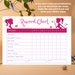 Barbie Princess Chore Chart , Positive Reinforcement for Girls ...
