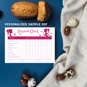 Barbie Princess Chore Chart , Positive Reinforcement for Girls ...