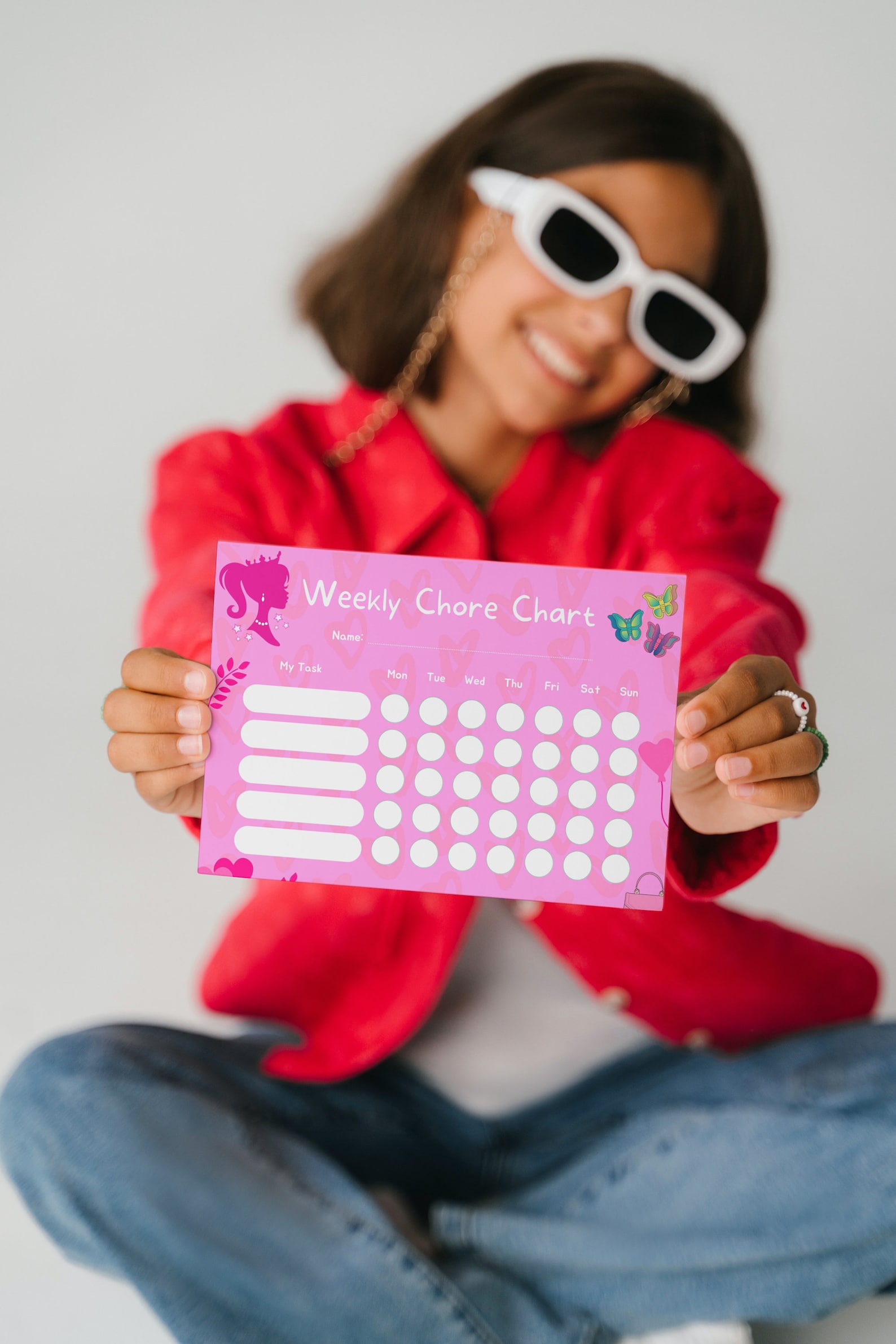 Barbie Princess Themed Educational Reward Chart Motivational - Etsy