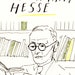 Hermann Hesse Classic Matte Paper Poster Hermann Hesse Drawing Hermann ...