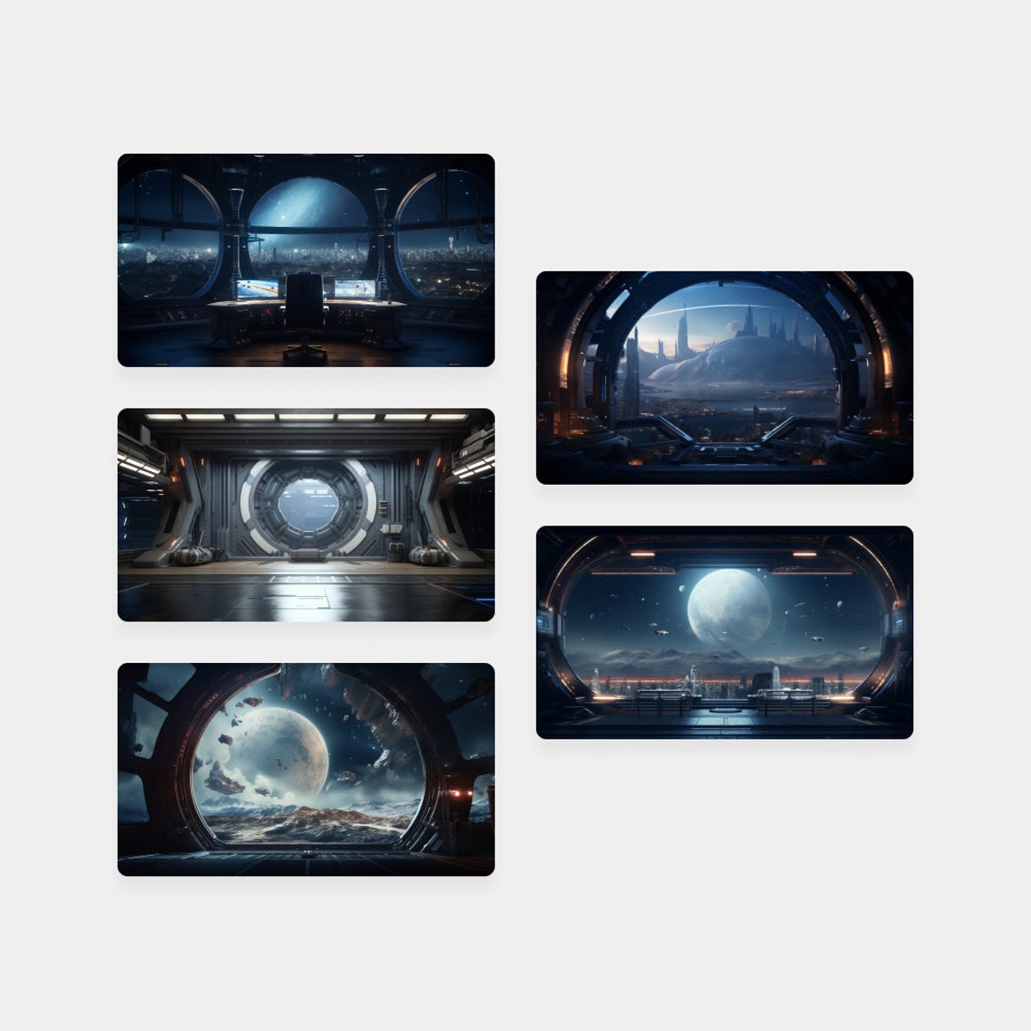 10 Outer Space Starfield Wallpapers, Digital Backdrops, Streamer ...