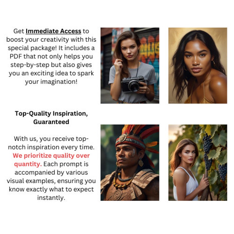 1001 Realistic Portrait Prompts Popular Right Now, Ideogram/ Leonardo ...