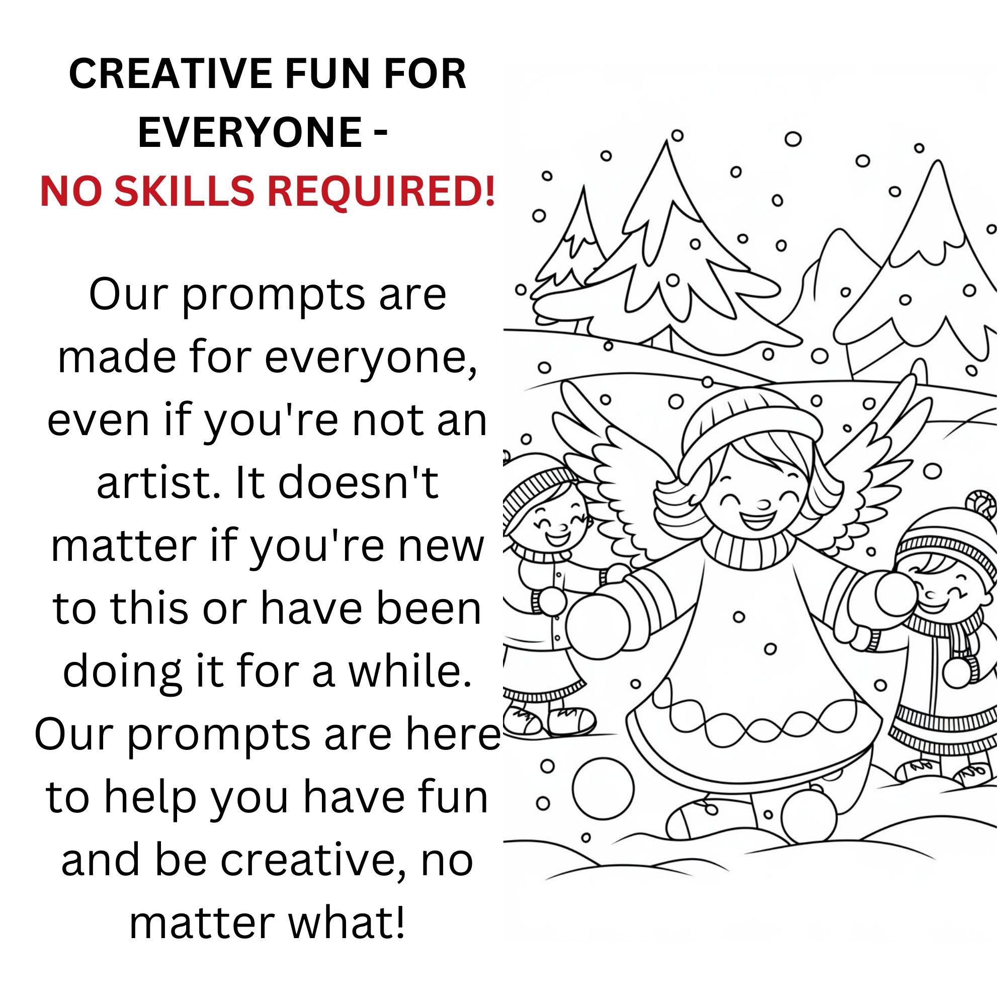 999+ Ideogram AI Prompts for Christmas Coloring Pages Popular Now ...