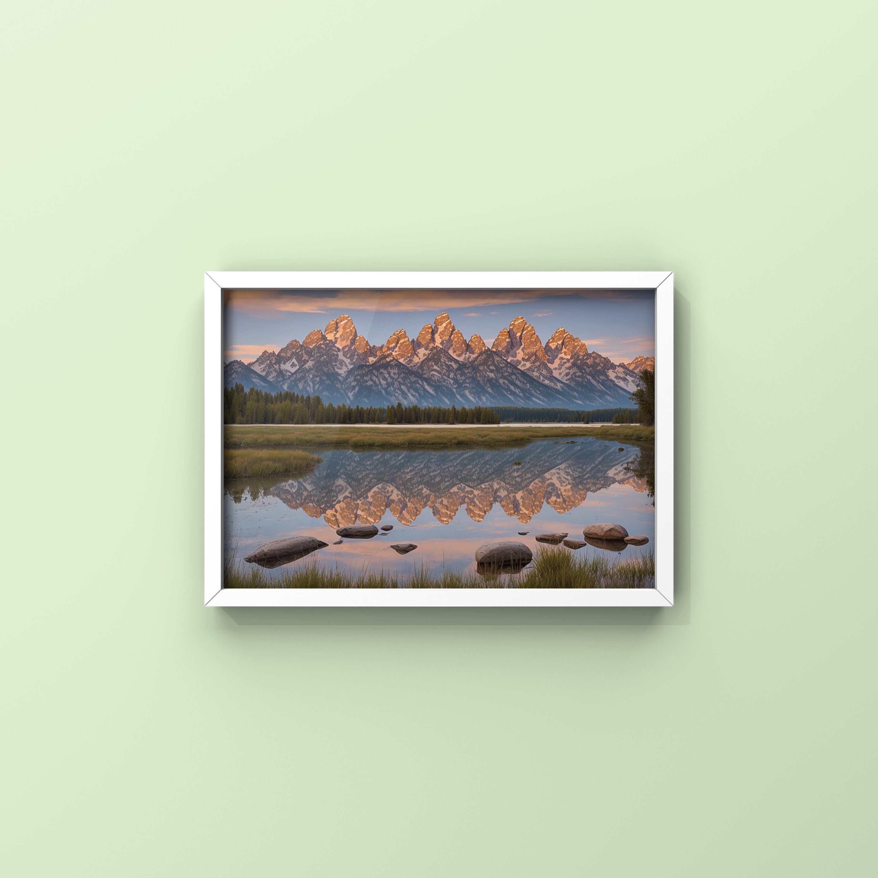Grand Teton National Park Art Print : Popular Now Digital Delights ...