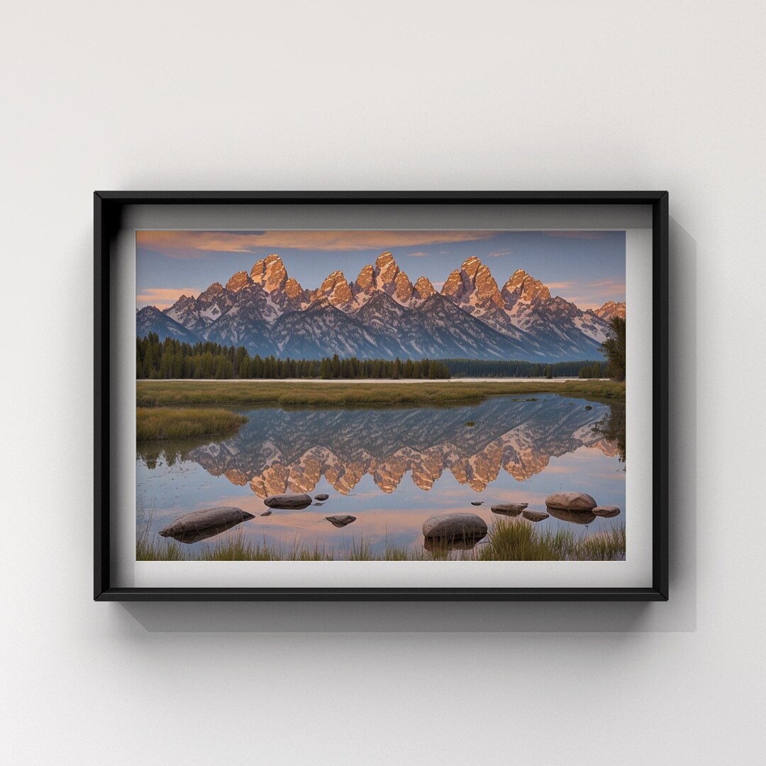 Grand Teton National Park Art Print : Popular Now Digital Delights ...