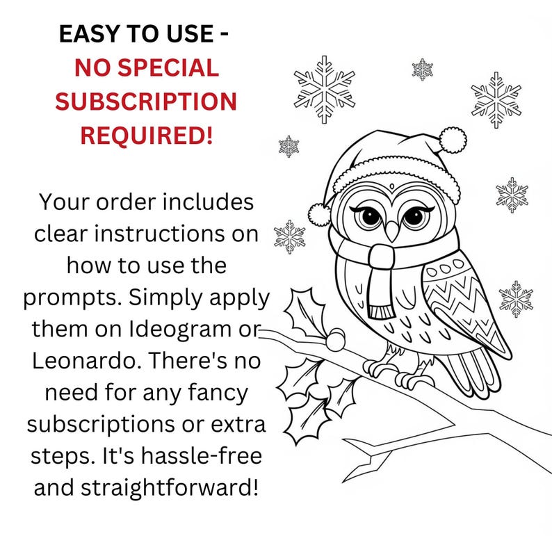999+ Ideogram AI Prompts for Christmas Coloring Pages Popular Now ...