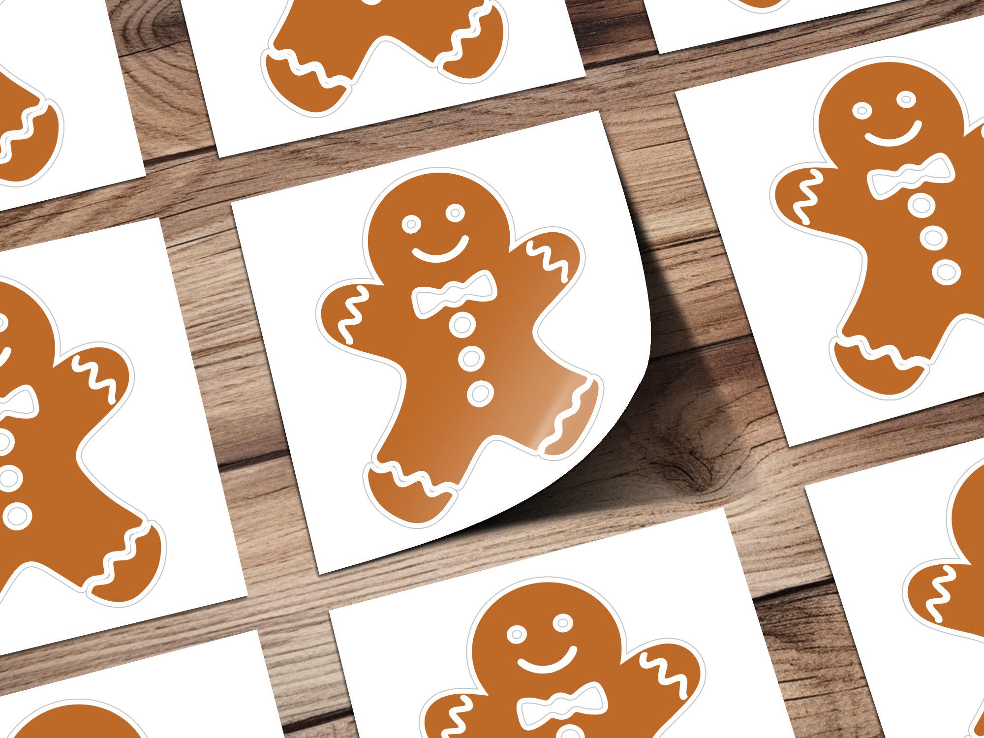 Gingerbread SVG Bundle, 12 Christmas Gingerbread Clipart, Gingerbread ...