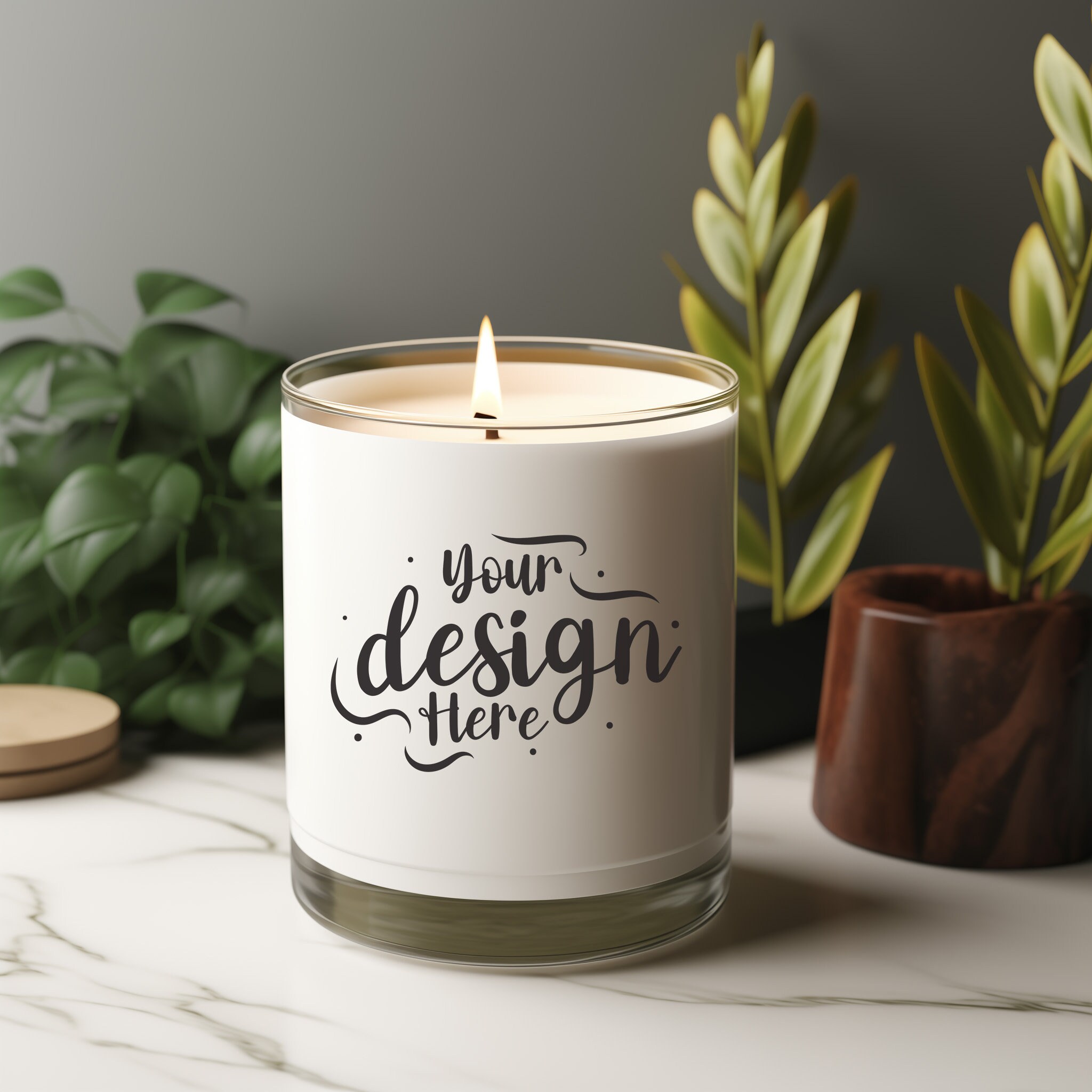 Blank Scented Candle Mock up Bundle, Soy Candle Mockup, Candle Mock-up ...