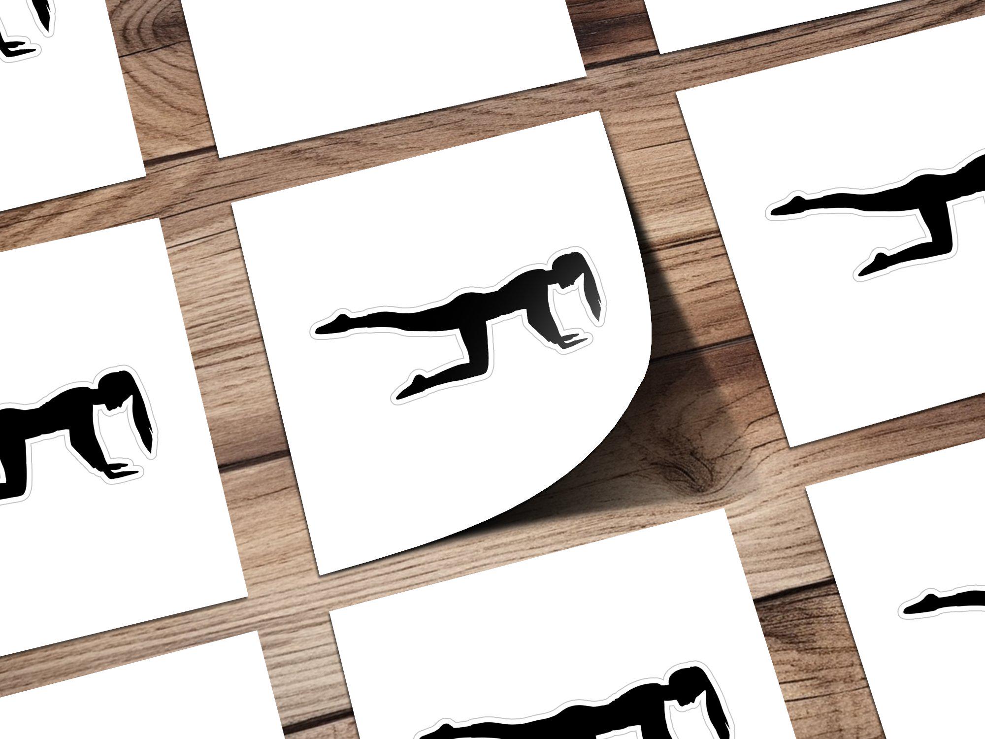 Pilates SVG Bundle, Pilates Png Clipart, 15 Pilates Vector Silhouette ...