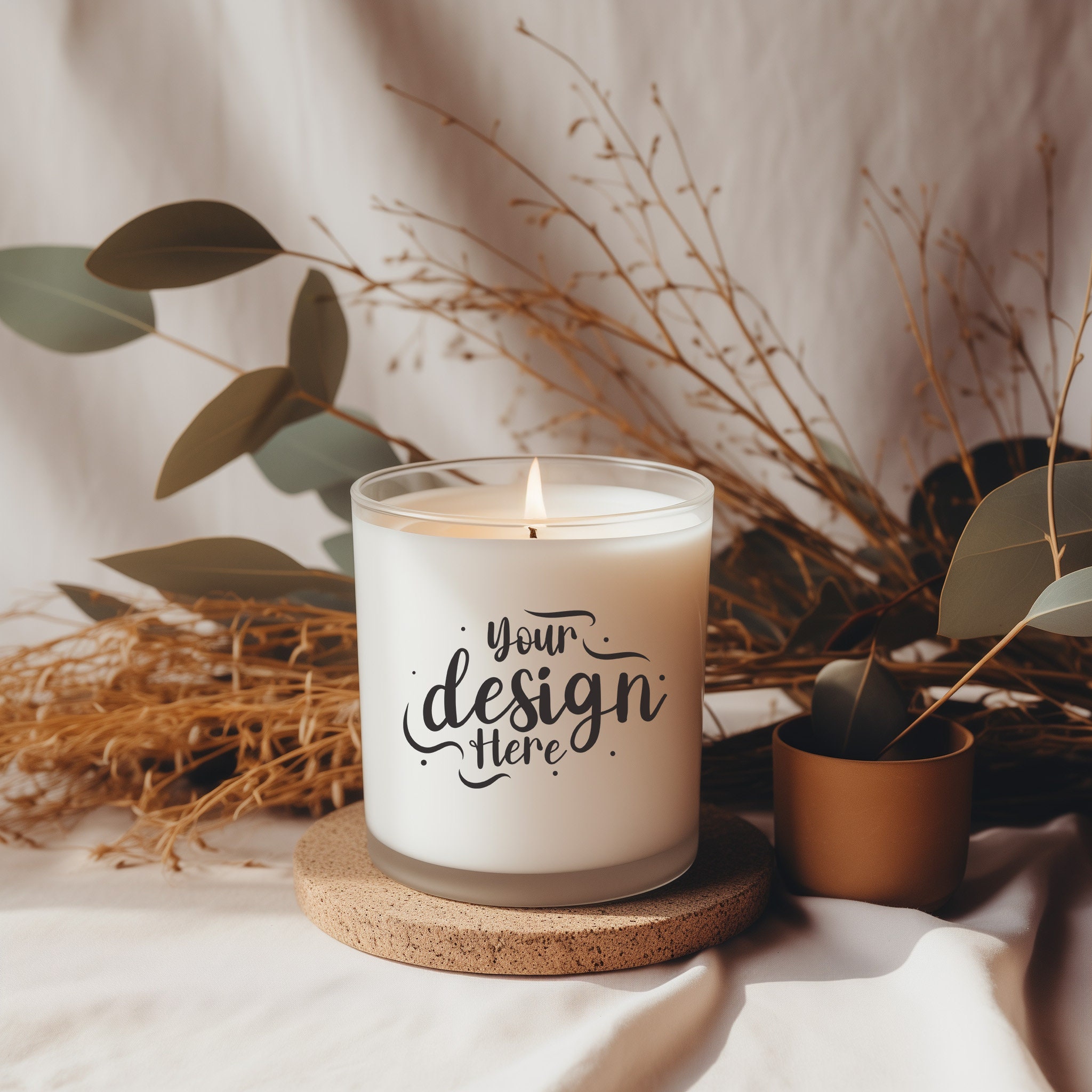 Candle Mockup Bundle, Candle Label Mockup, Blank Scented Candle Mock Up ...