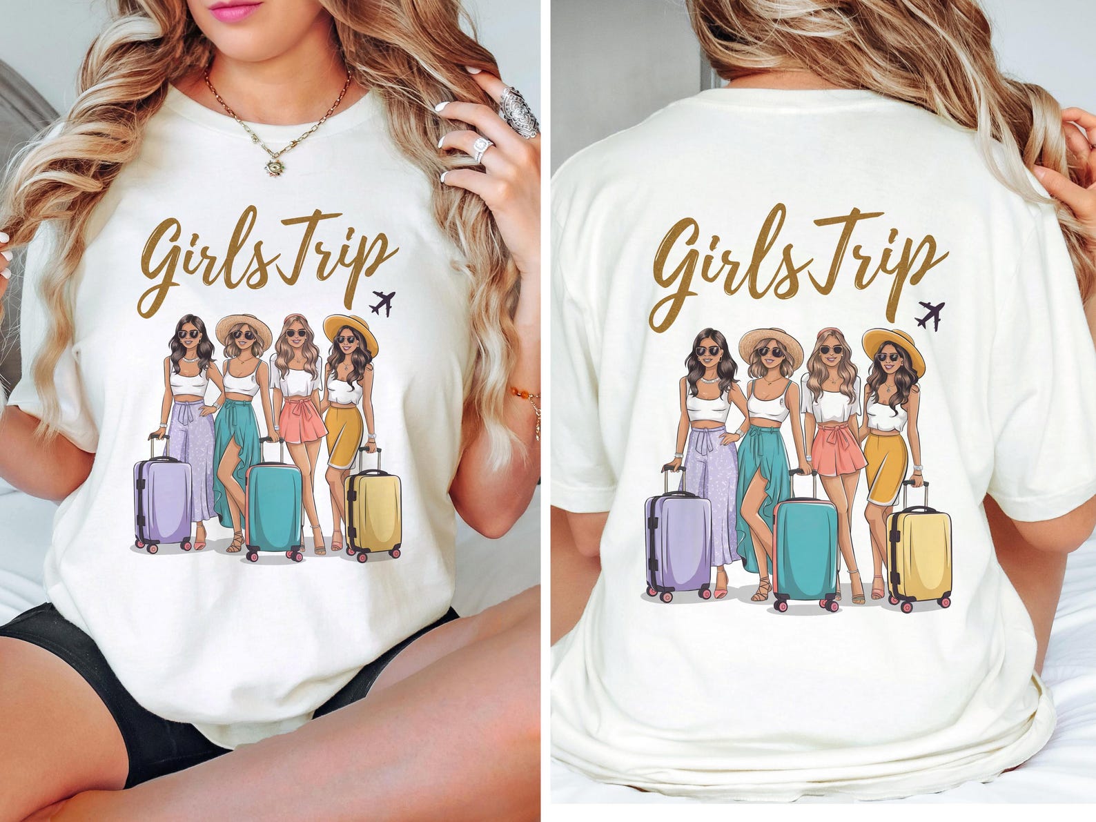Girls Trip Png Bundle, Girls Trip Clip Art, Girls Vacation 2025 Png ...