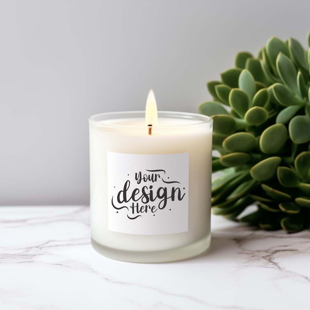 Candle Label Mockup, Blank Candle Mockup, Candle Mockup Bundle, Jar ...