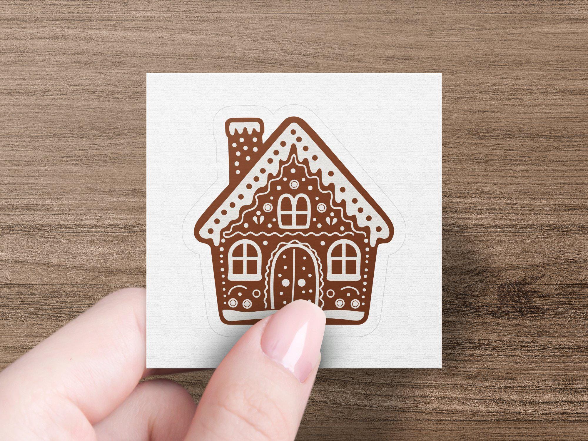 Gingerbread House SVG Bundle, 9 Gingerbread House Clipart, Christmas ...