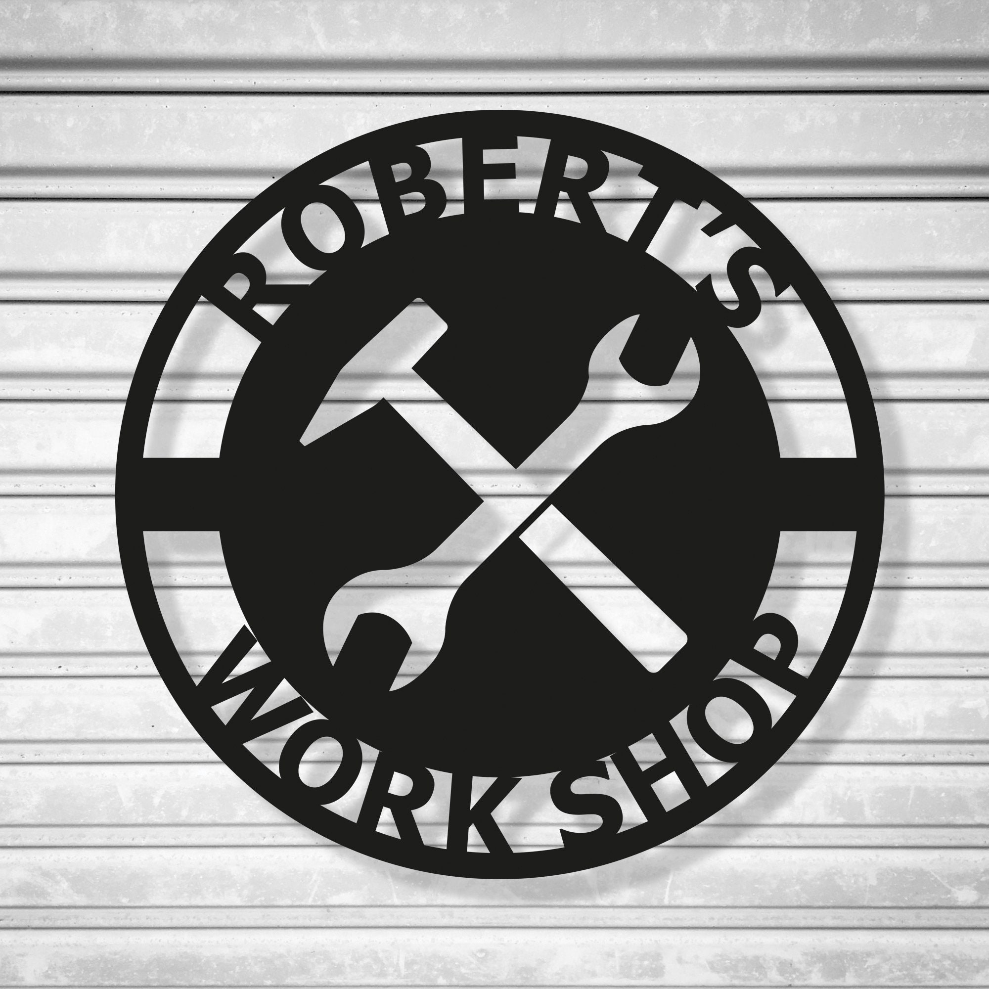 Custom Papas Garage Workshop Sign Personalized Man Cave Name - Etsy