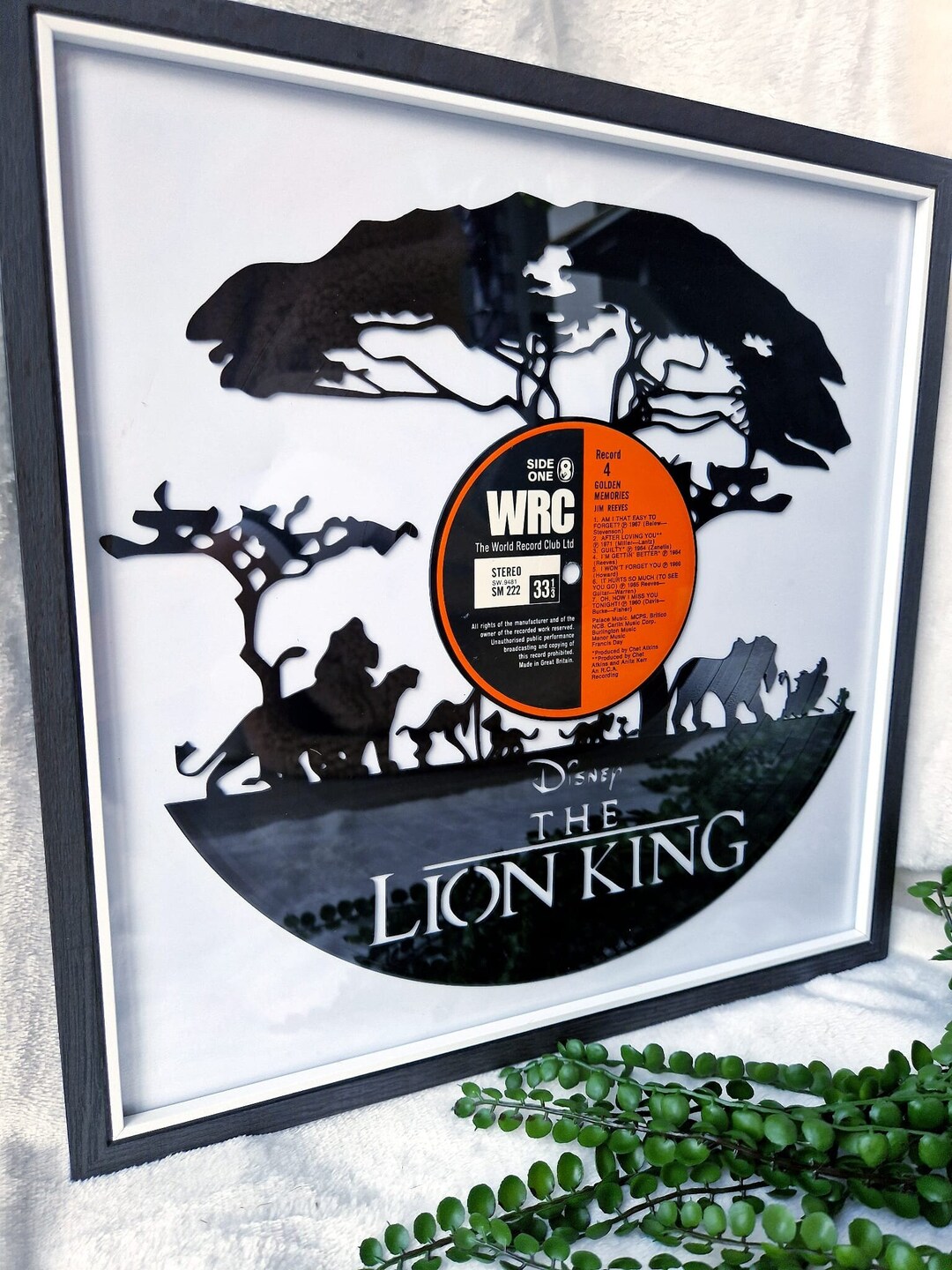 The Lion King Vinyl Record / the Lion King Gift - Etsy