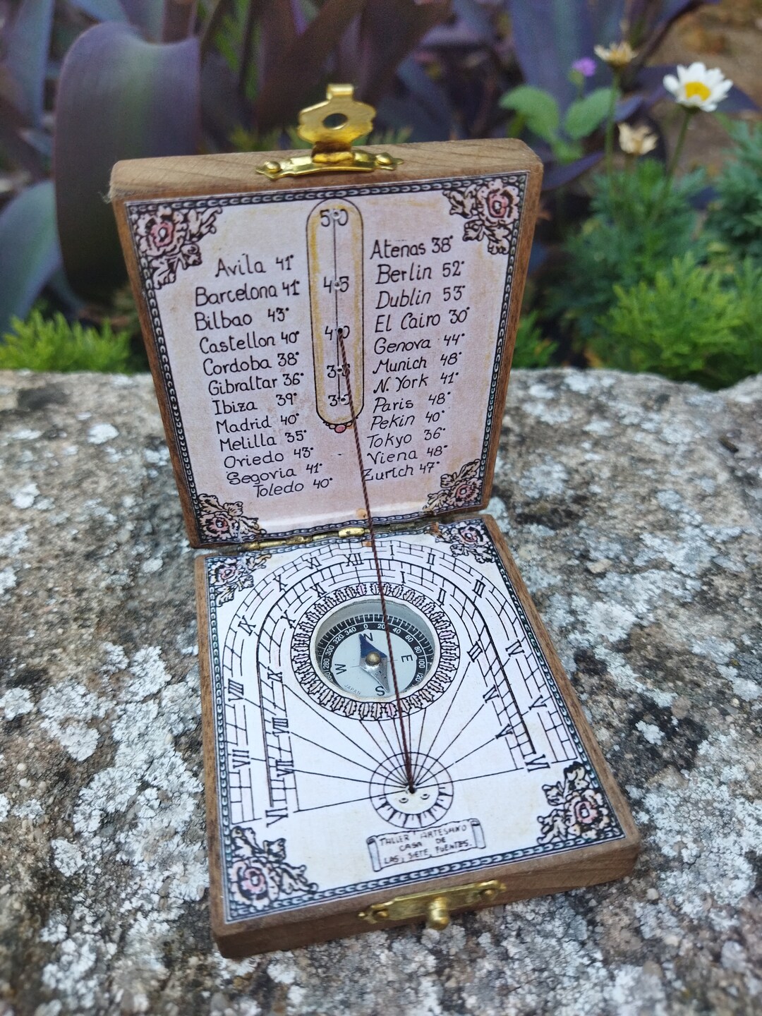 Sundial Model Map - Etsy