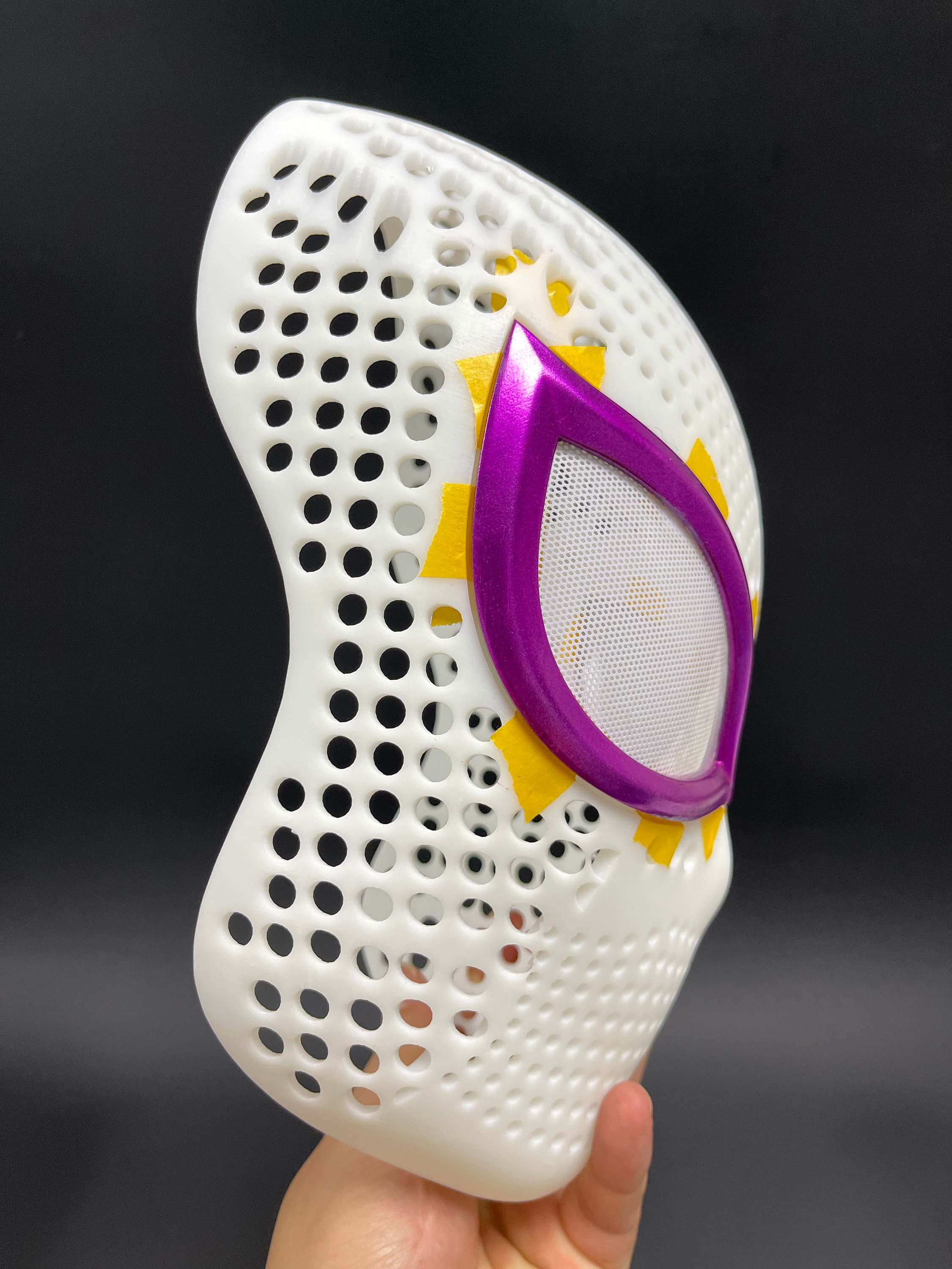 Spider-gwen Spider-man 3D Faceshell and Lenses - Etsy