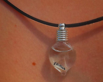 Name on Rice, Rice Necklace, Rice Jewellery, Unique Gift, Personalised ...