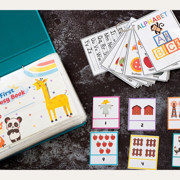 Busy Book Printable - Etsy