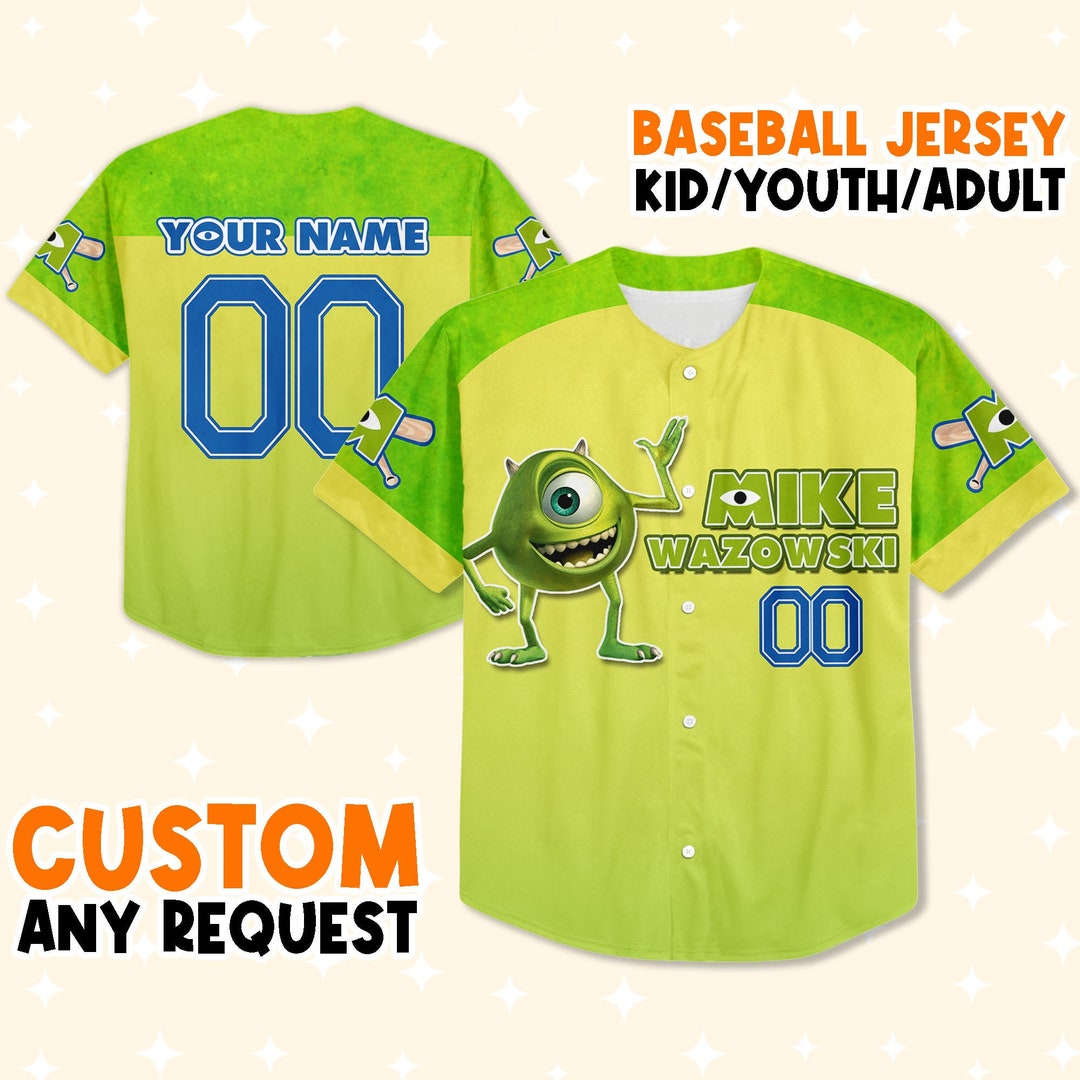 Custom Monster Inc Mike Smile Custom Kid Youth Adult Disney - Etsy