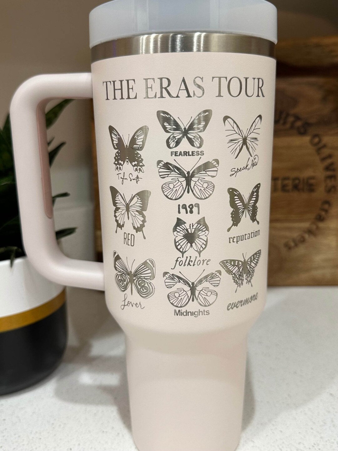 Butterfly 40oz Tumbler Swiftie Collection Taylor Album Cover - Etsy