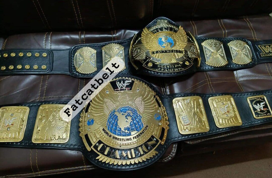 Winged Eagle & Scratch Logo Big Eagle Heavyweight Wrestling Belt 4mm ...