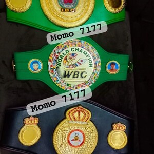 Wbc Wbo Ibf Wba Ibo Word Boxing Chanpionship Belt/five Boxing Belt/ Boxing Belt Set/five Belts ...