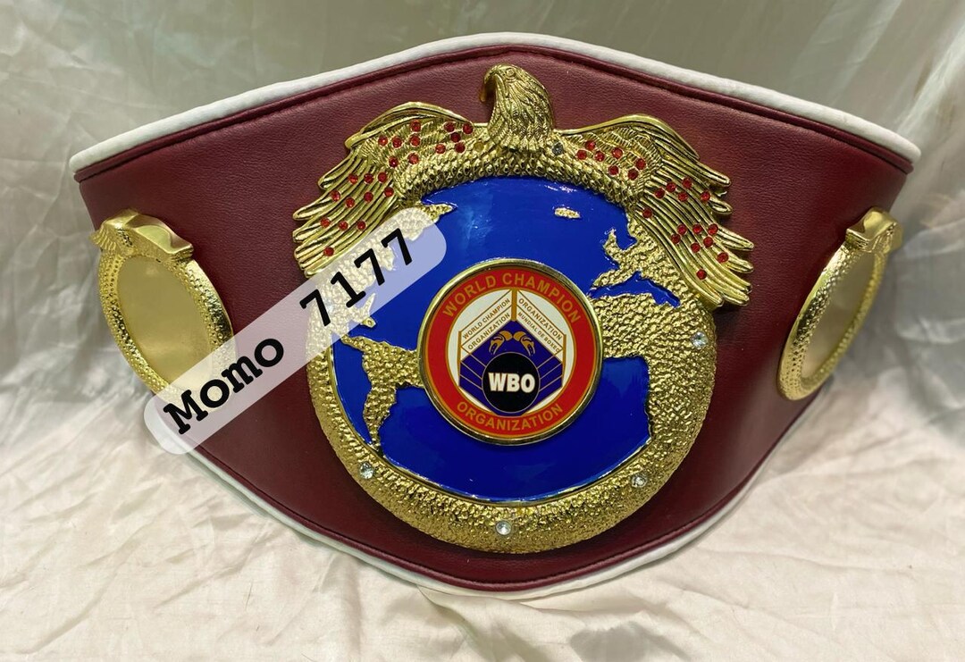 New WBO World Boxing Organization Wrestling Championship Boxing Belt ...