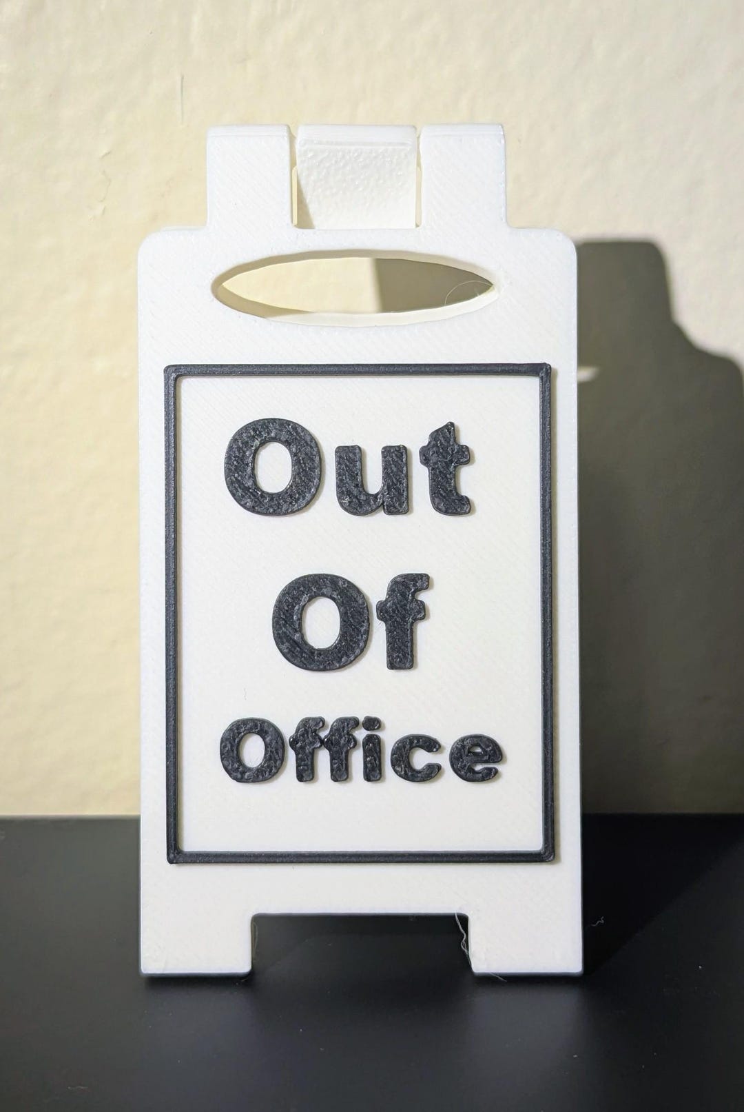 3D Printed Out of Office Desk Sign - Etsy