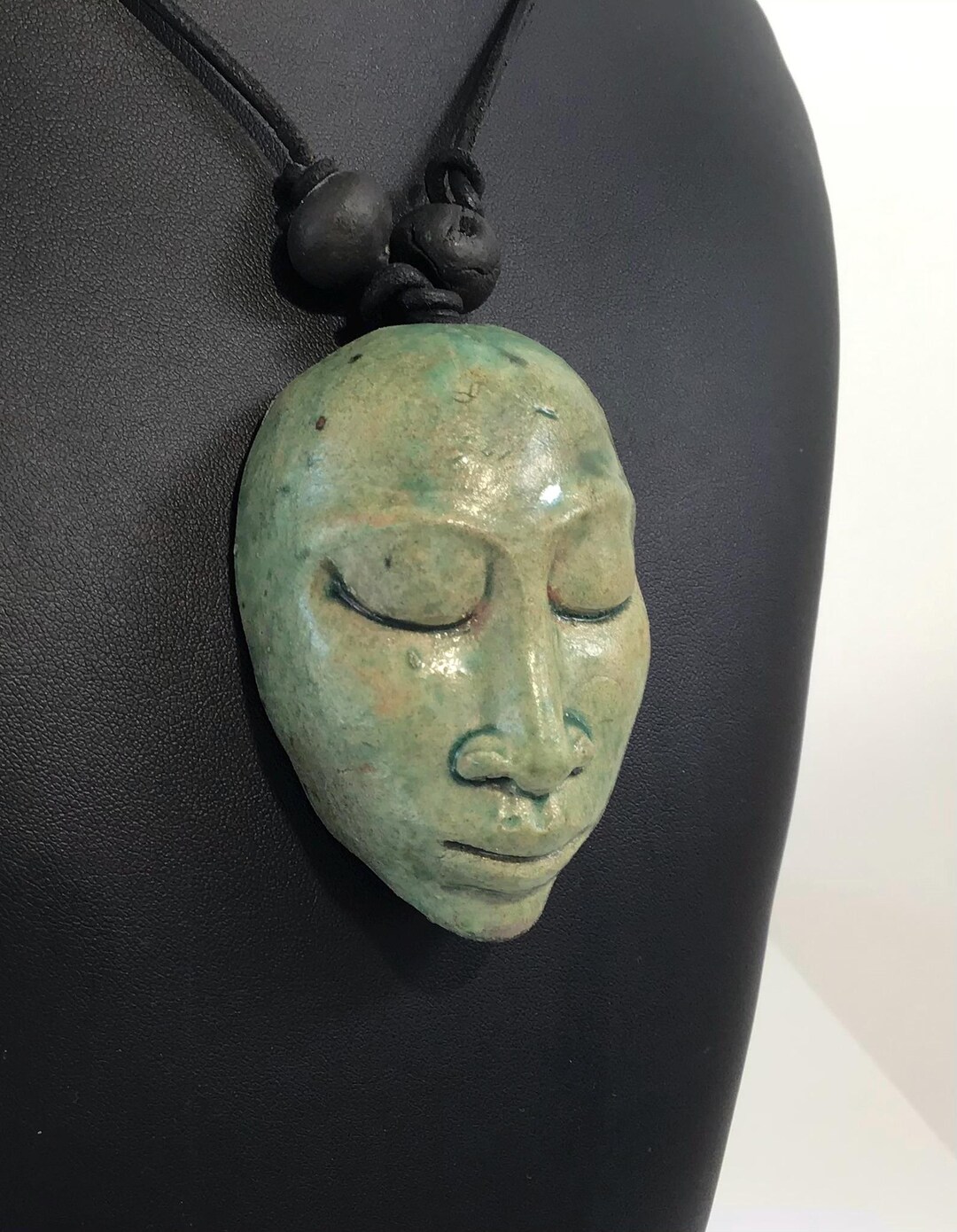 Unique and Rare Ceramic Portrait. Modeled by Sculptor and Ceramist Gene ...
