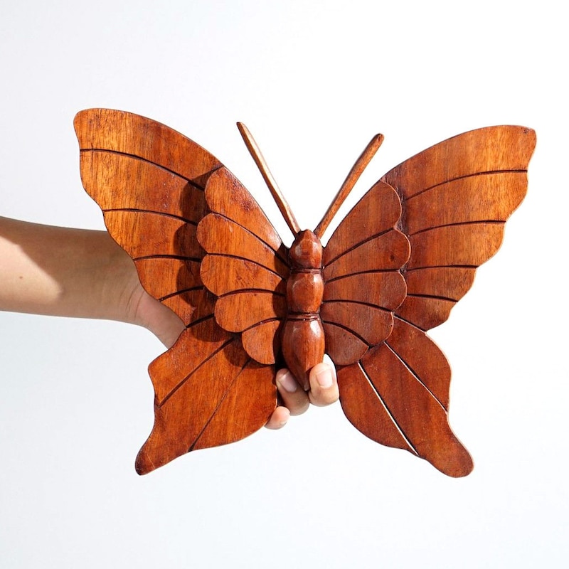 Wooden Butterflies - Etsy