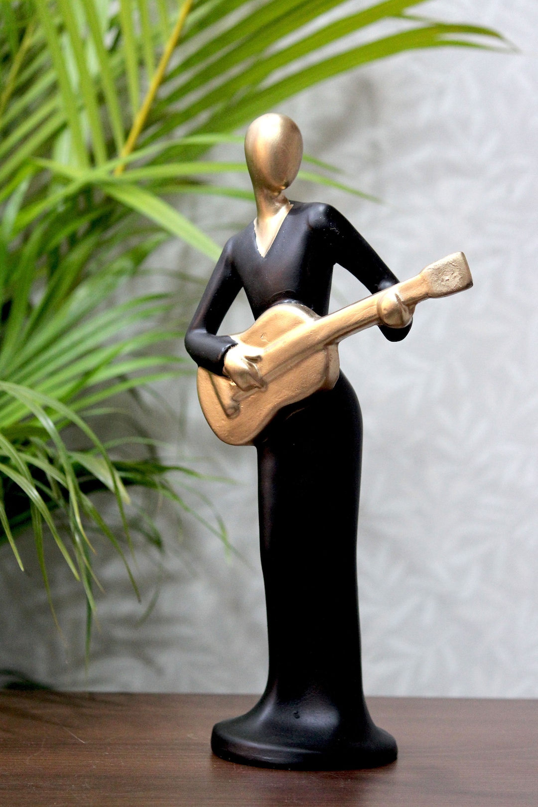 Human Playing Musical Statue,musician Sculpture, Housewarming Gifts ...
