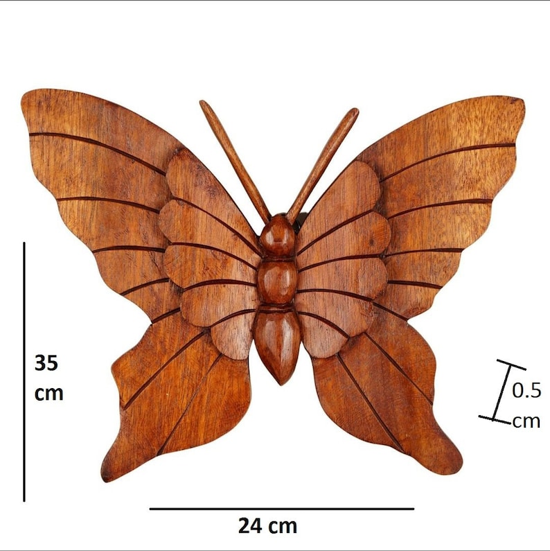 Wooden Butterfly Decor,wall Decor,home Decor,wood Relief Sculpture ...