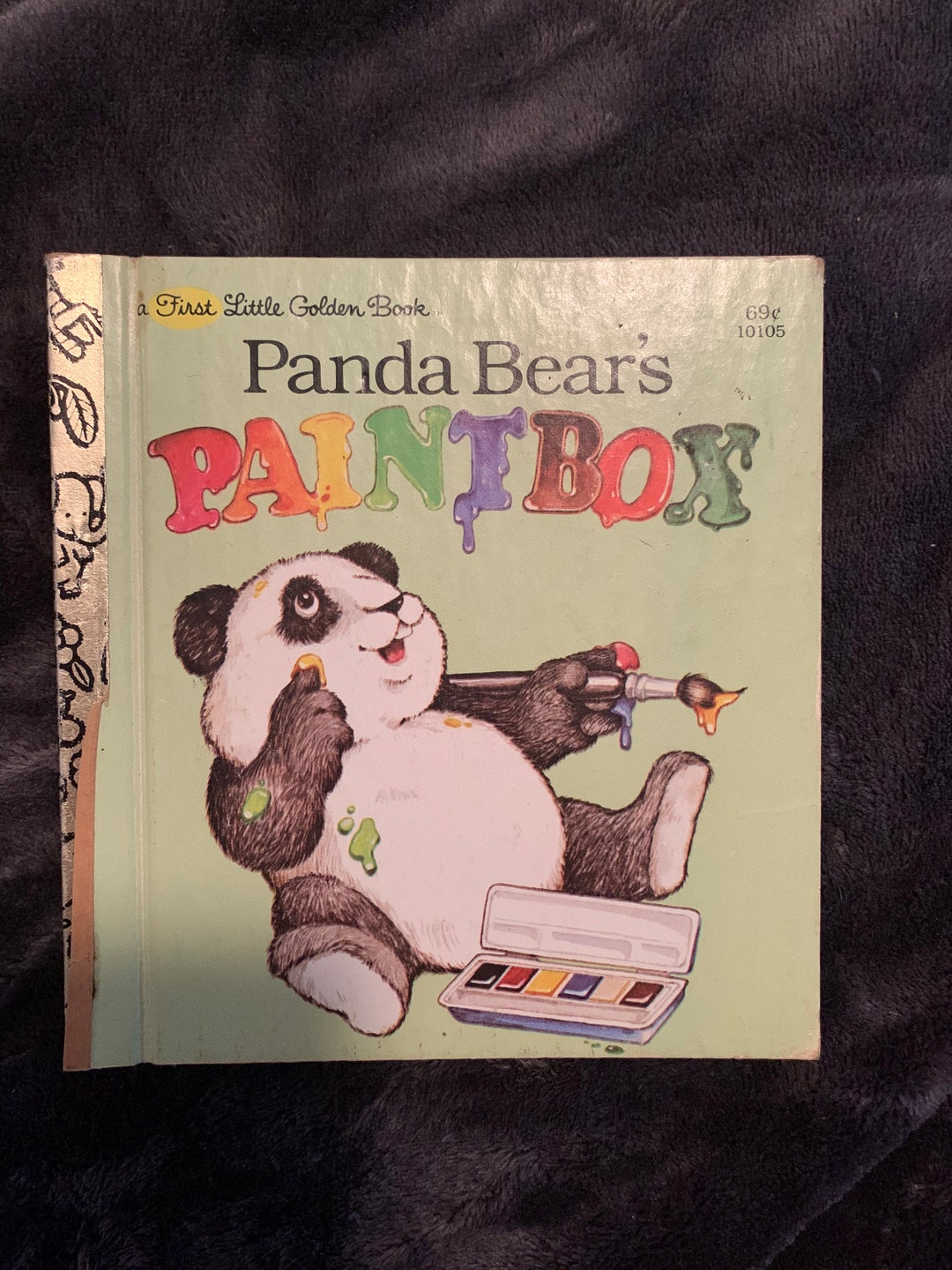 Panda Bears Paintbox a First Little Golden Book - Etsy