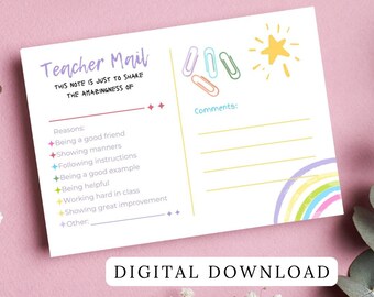 Personalized Teacher Note Cards & Envelopes, Teachers Note, Teacher ...