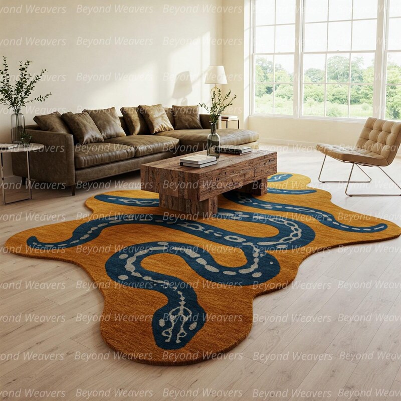 Snake Rug - Etsy