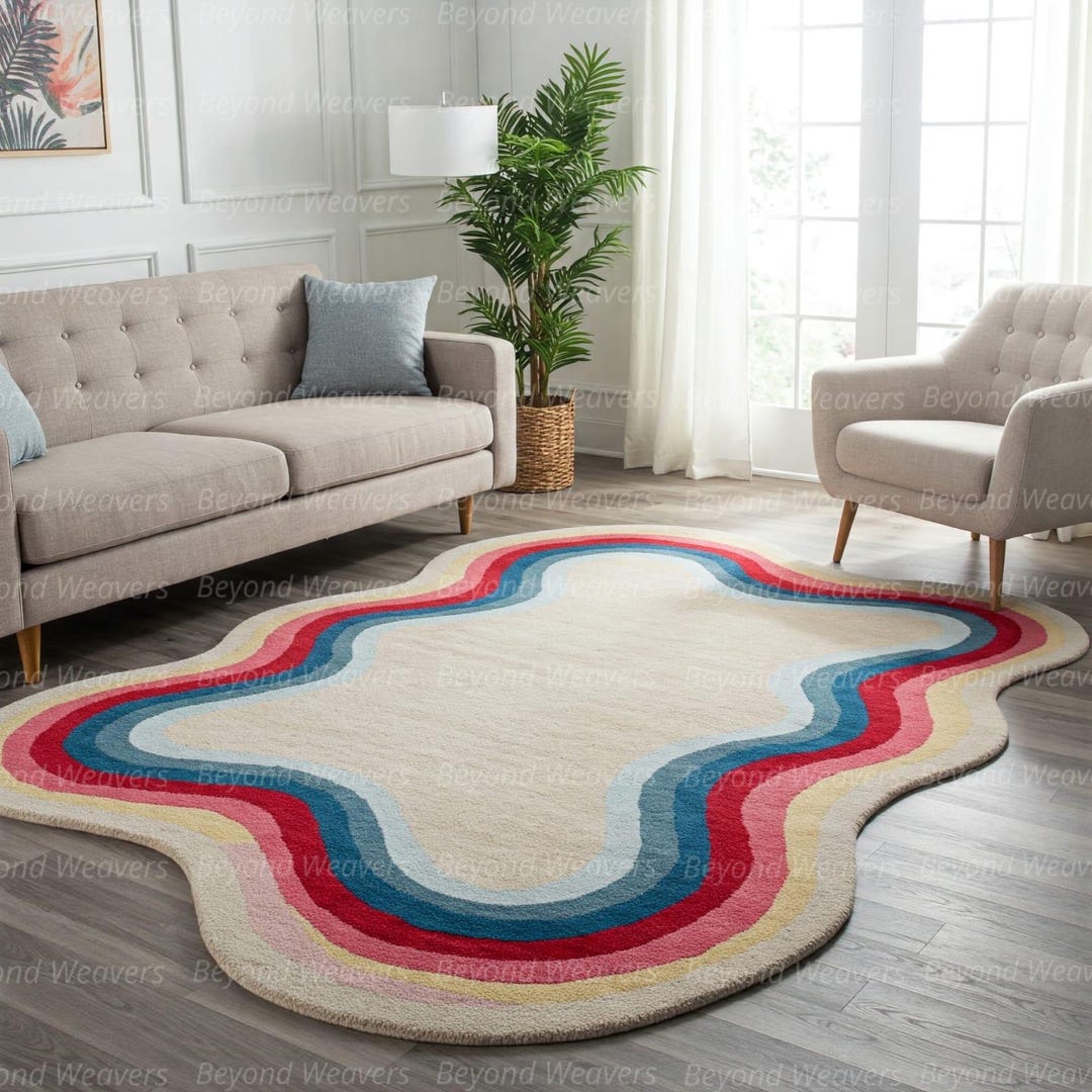 Optimism 8'x10' Hand Tufted Carpet Rug for Home Decorative, Handmade Area Rugs for Bedroom ...