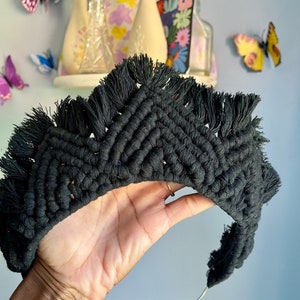 Macrame Crown Pattern: Boho Costume Headpiece (digital Pattern) - Etsy
