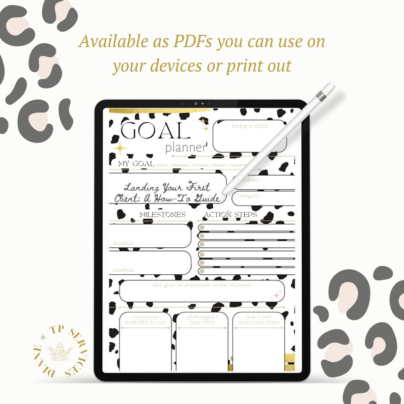 Goal Planner: Your Guide to Achieving Your Dreams. - Etsy