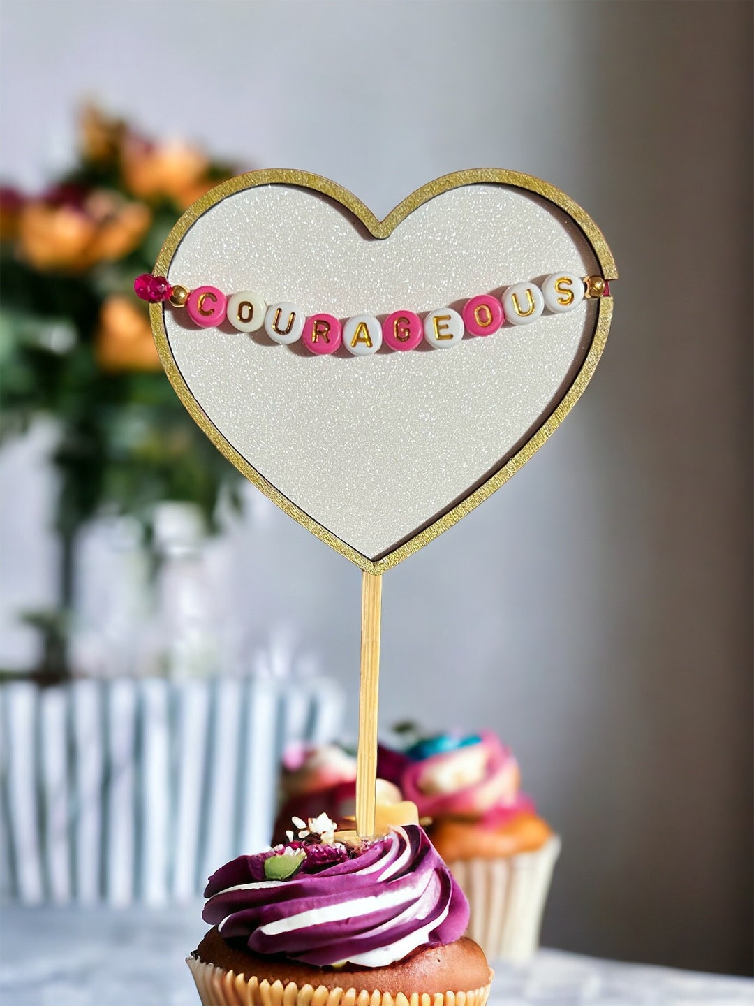Friendship Bracelet Cake Toppers - Etsy