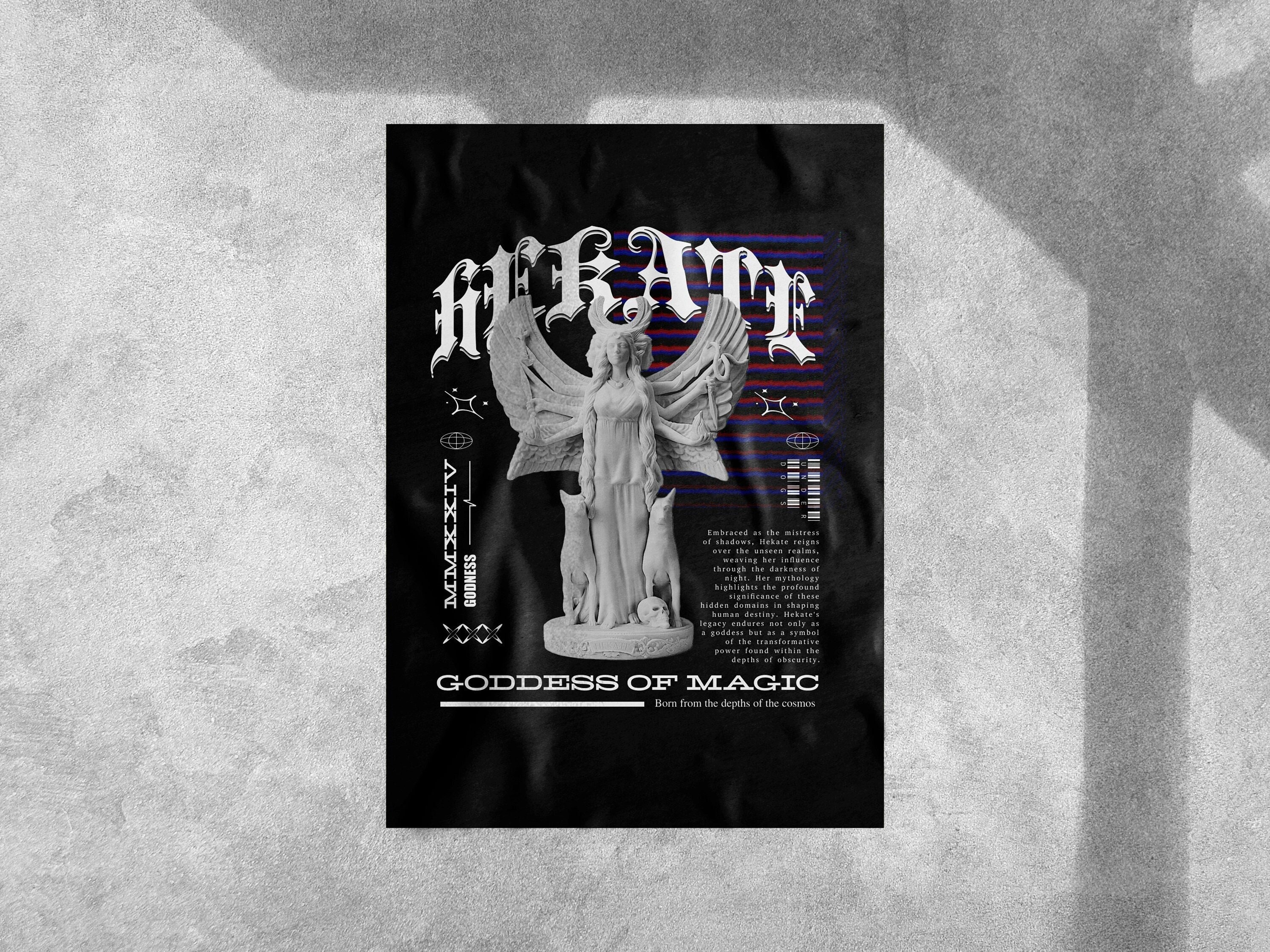 HEKATE GODNESS Digital Printable Poster - Etsy